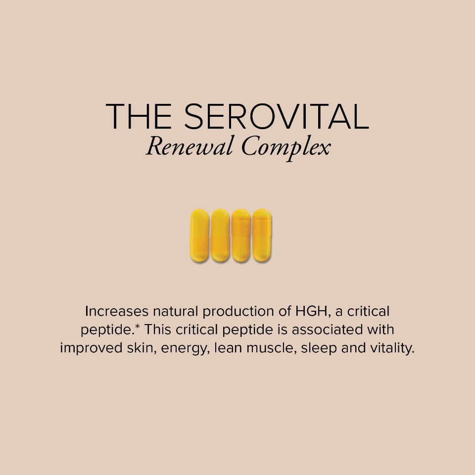SeroVital ADVANCED - HGH-Boosting Formula + Skin and Weight-Loss Support