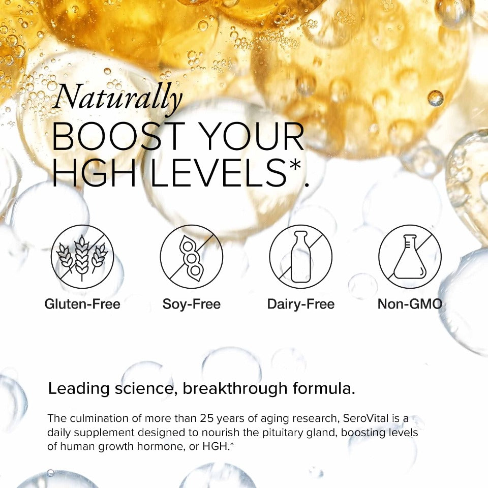 SeroVital ADVANCED - HGH-Boosting Formula + Skin and Weight-Loss Support